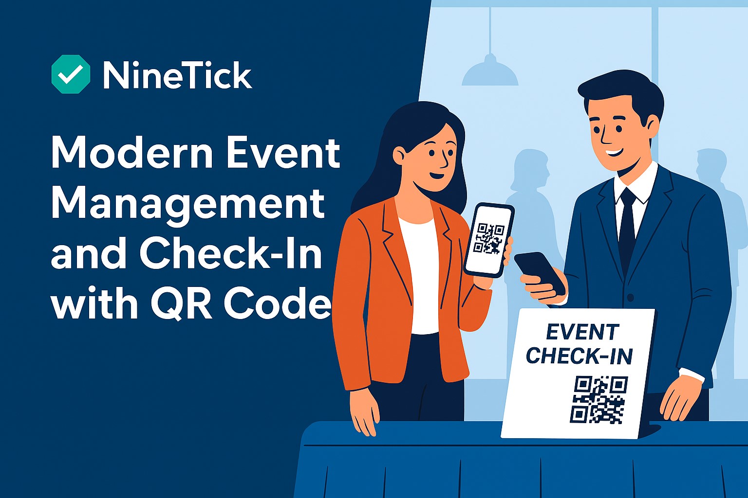 QR CODE - Ninetick – A Modern QR Code-Based Guest Management and Event Check-In Solution