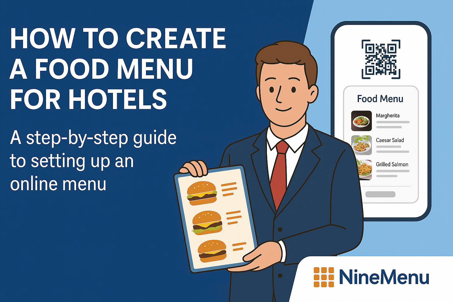 QR CODE - Guide to Creating a Food Menu for Hotels on the NineMenu ...