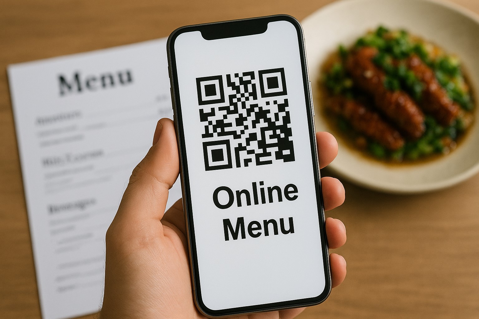 QR CODE - How to Create a Free QR Menu Without Knowing Design